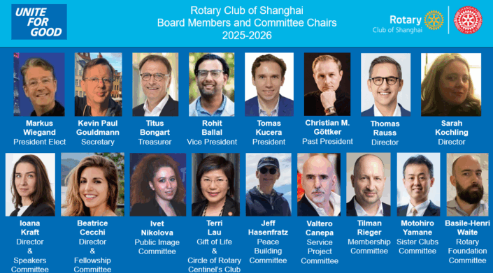 Board of Directors – Rotary Shanghai